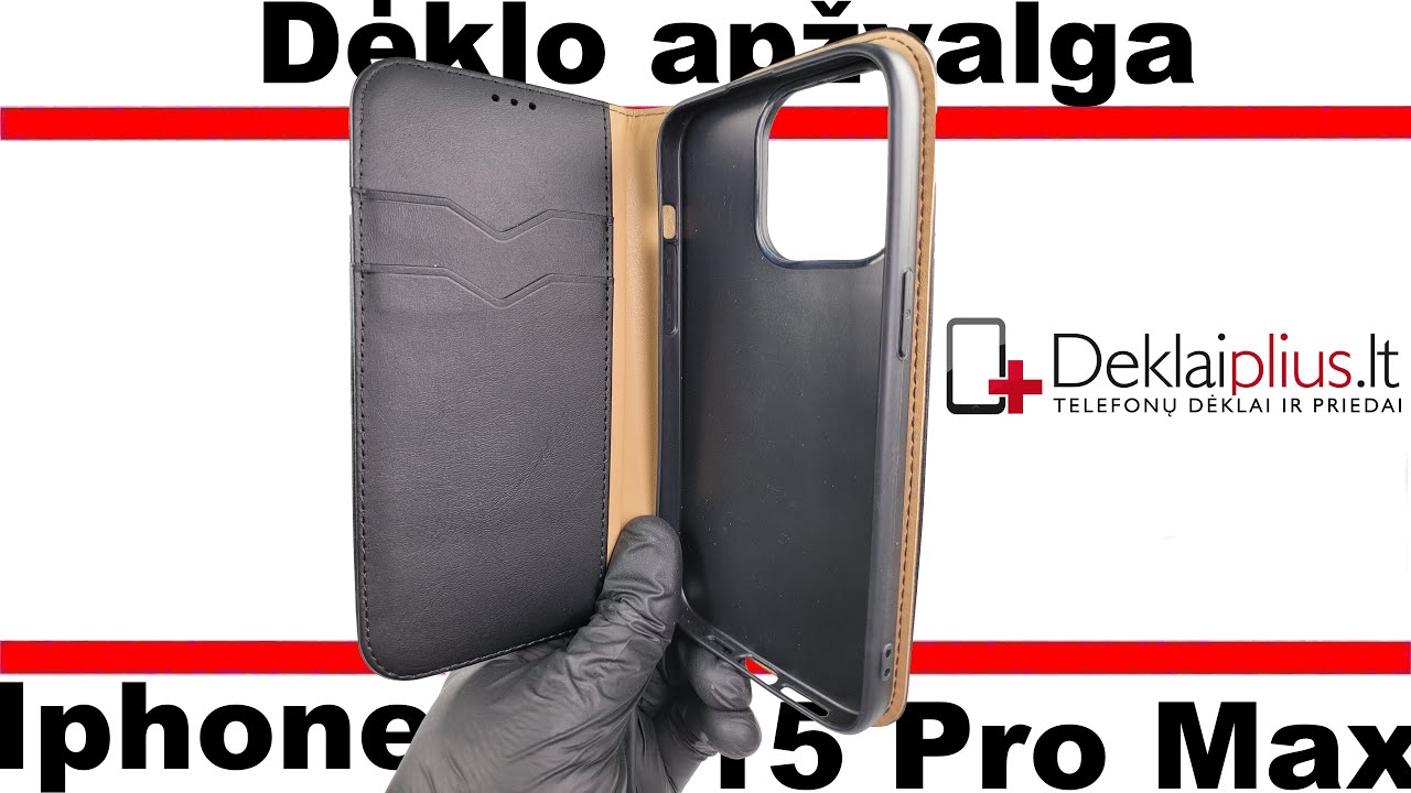 Apple iPhone 15 Pro Max Dux Ducis Hivo odinis dėklas - juodas - YouTube