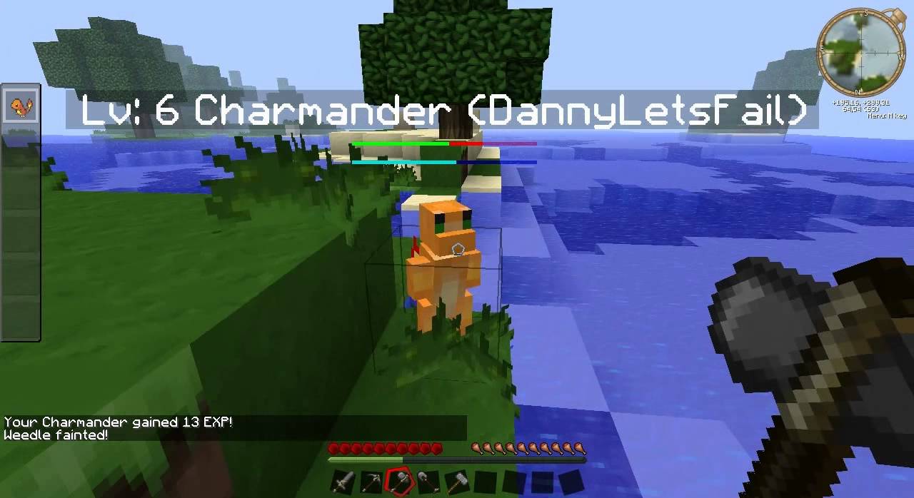 Let´s Play Minecraft Pixelmon Part 1 - POKEMON - YouTube