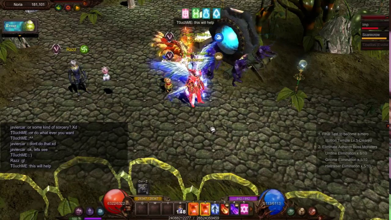 [Mu Online]4th level wings combination!! Succed or fail? XD - YouTube