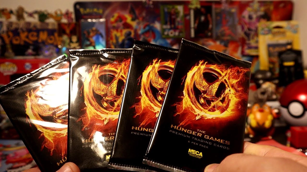 Weird Wednesday 2012 Neca The Hunger Games Card Packs - YouTube