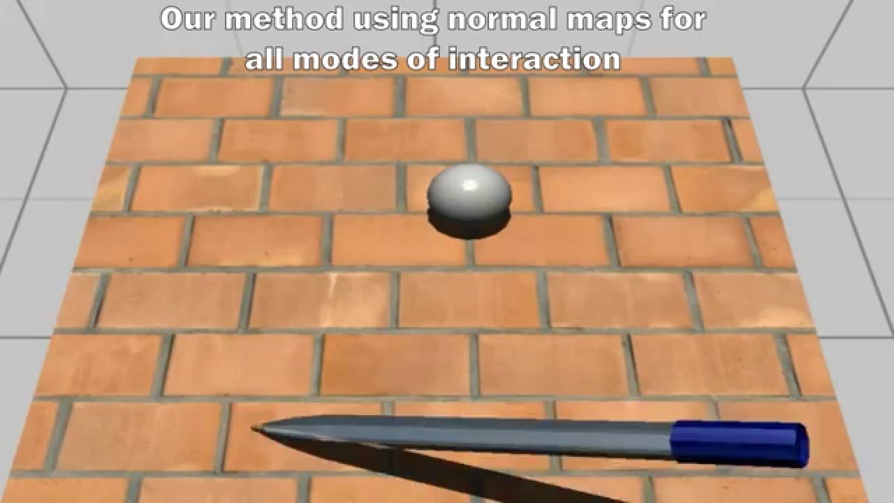 Integrated Multimodal Interaction Using Texture Representations - YouTube