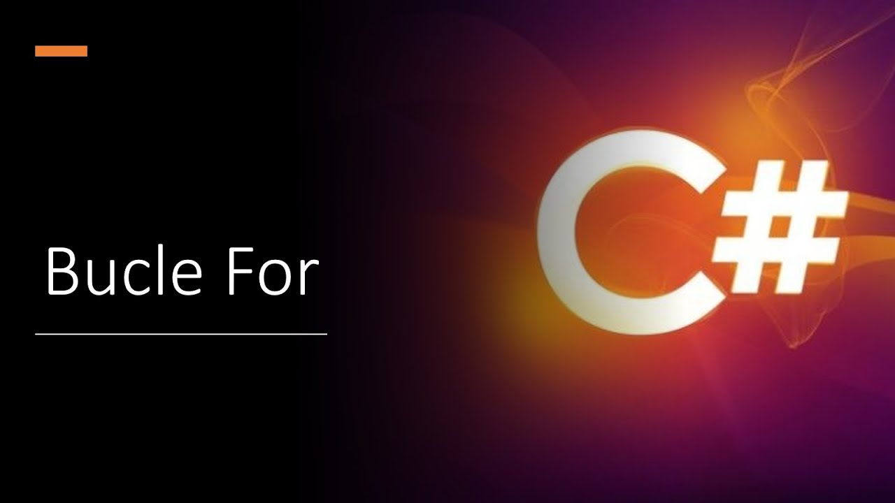 ¿Cómo Hacer un bucle FOR en c#? - YouTube