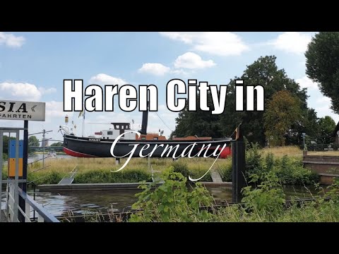 Haren EMS City in Germany 🇩🇪 Walking in the City and its Nature