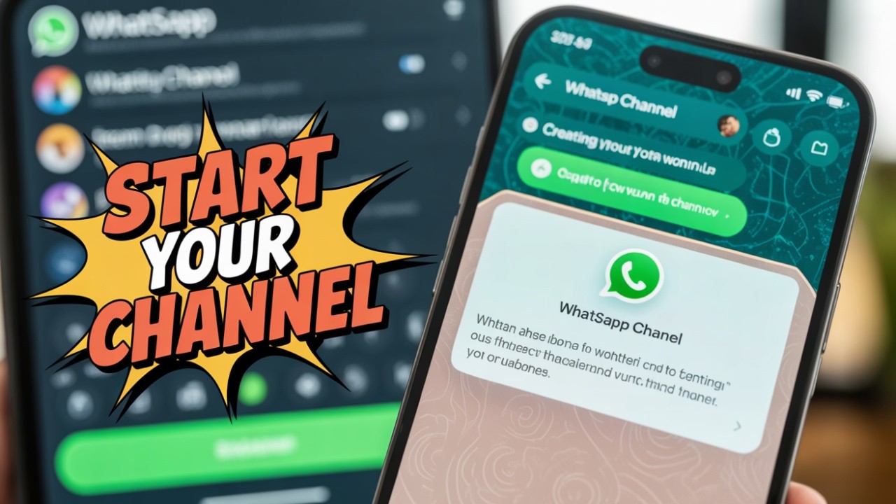How To Make Your Own WhatsApp Channel Super Fast - YouTube