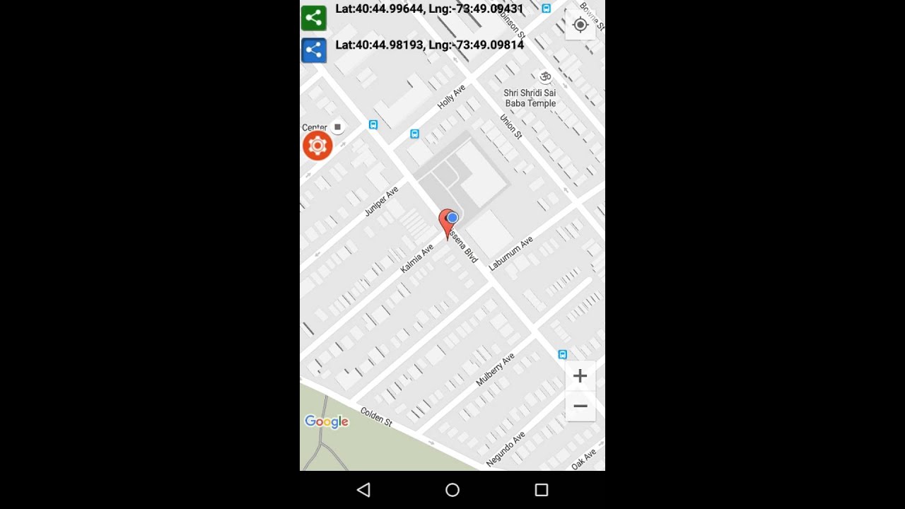 Latitude App (Latitude Longitude Android App) - YouTube