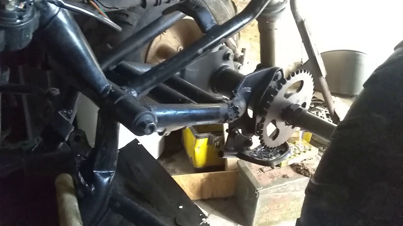 Tao Tao 110 ATV - Chinese ATV - frame and body part 3 - YouTube