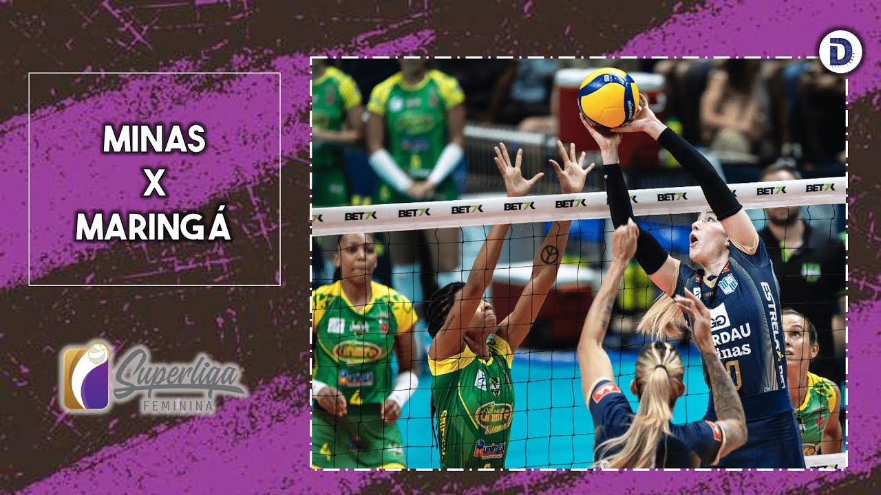 Minas x Maringá | Melhores Momentos | Superliga Feminina 23/24 - YouTube