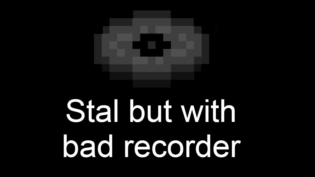 minecraft stal but it's a bad recorder cover - YouTube
