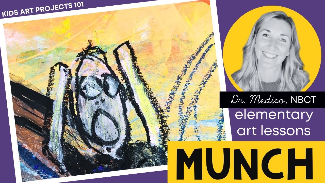 Edvard Munch's The Scream Art Project Overview & Art Lesson Teaching ...