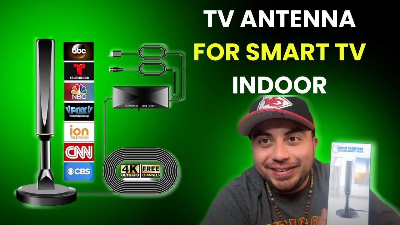 Digital HD TV Antenna - Free Local Channels in Crystal Clear 4K HD ...