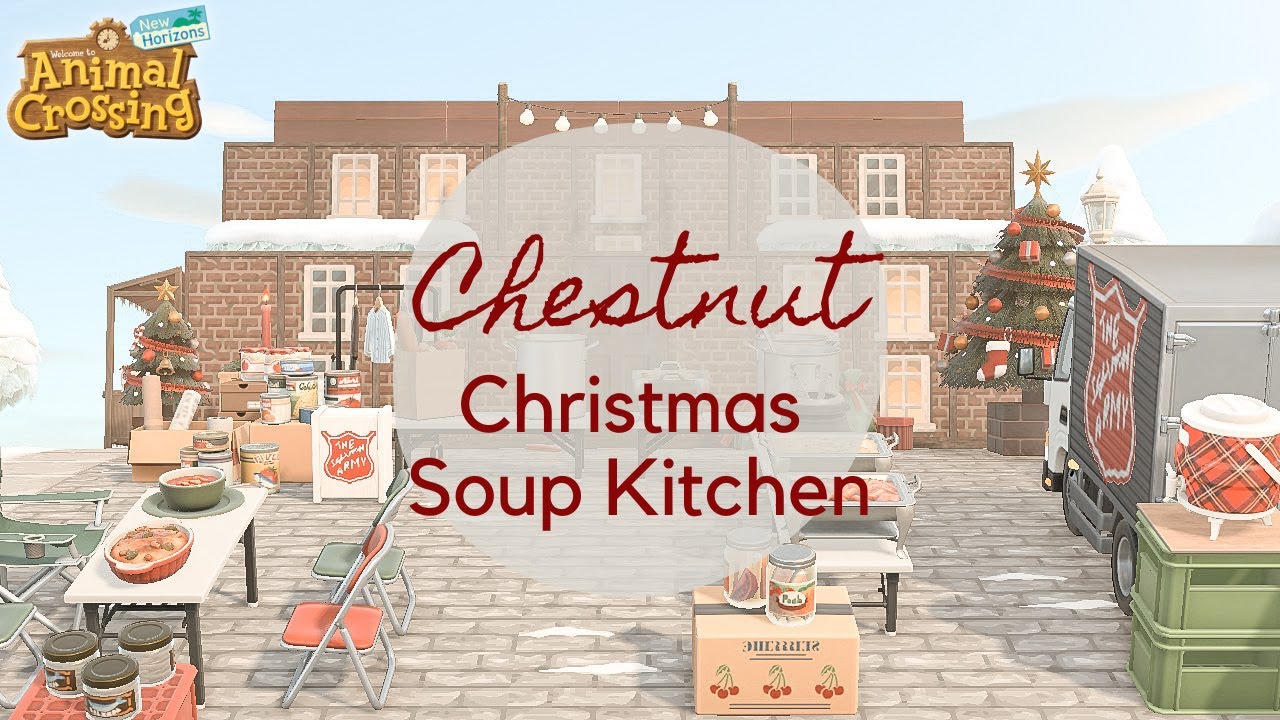 Christmas Soup Kitchen | Animal Crossing: New Horizons - YouTube
