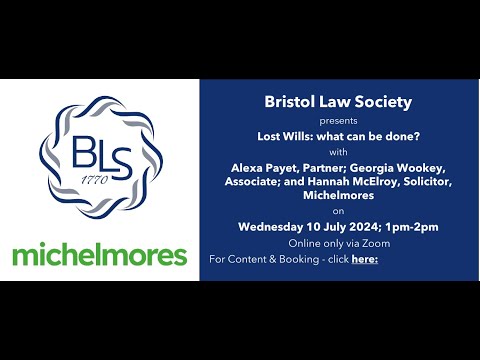 Lost Wills: what can be done? with Alexa Payet, Georgia Wookey, ; and ...