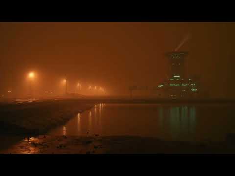 Stormy Night at HZL-3 Landing Array | Sci-Fi Ambiance for Sleep, Study, Relaxation
