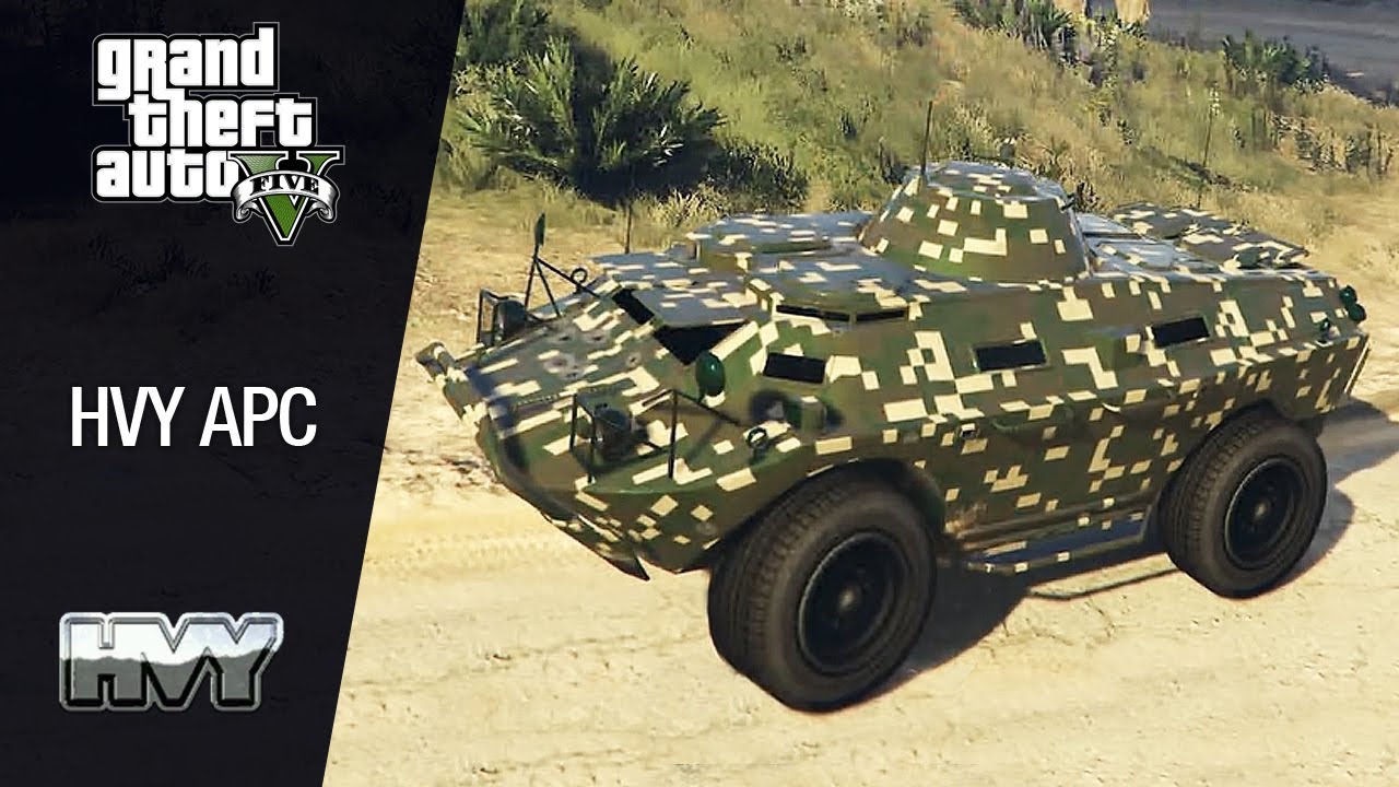 GTA V - HVY APC - Offshore Assets - YouTube