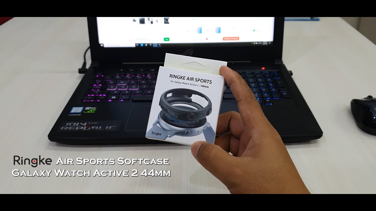 Samsung Galaxy Watch Active 2 Protective Case, Ringke Air Sports - YouTube