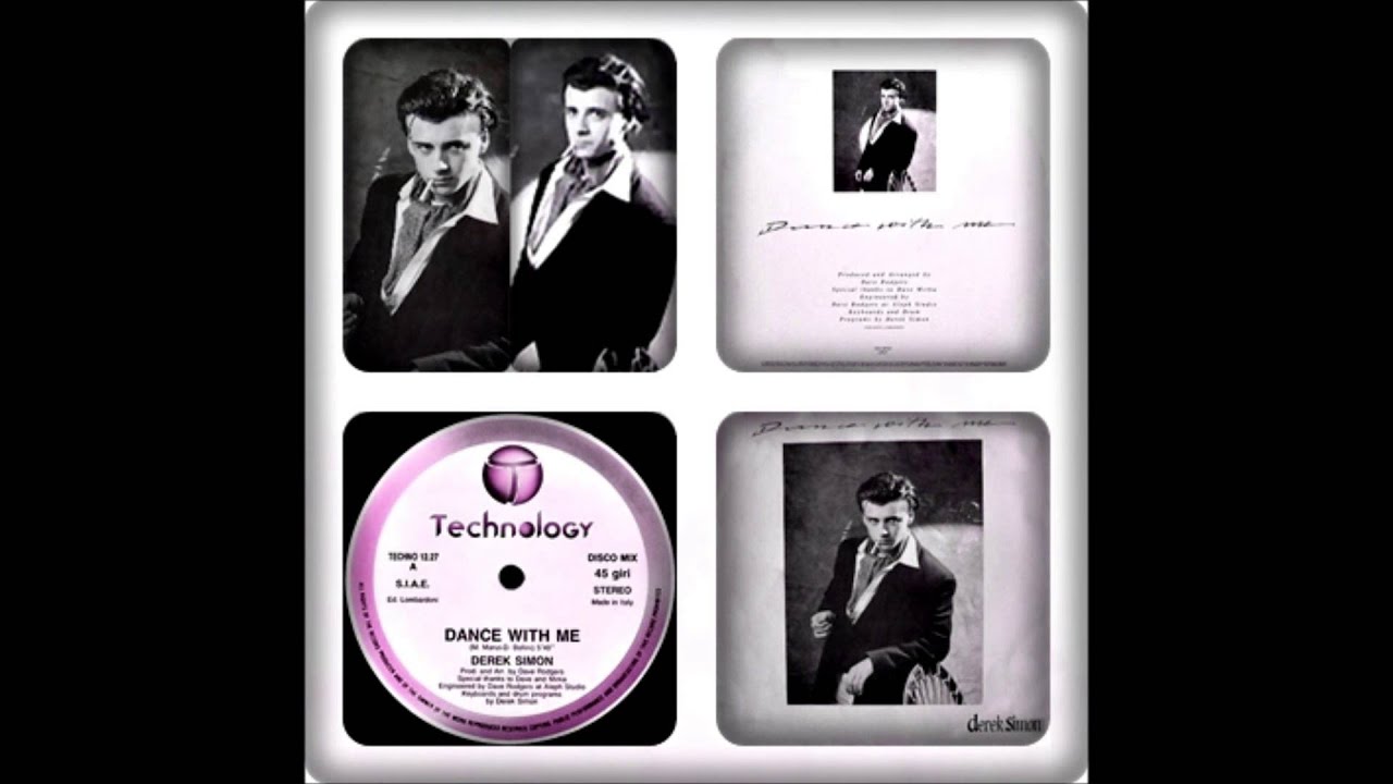 DEREK SIMONS - DANCE WITH ME 1988 - YouTube
