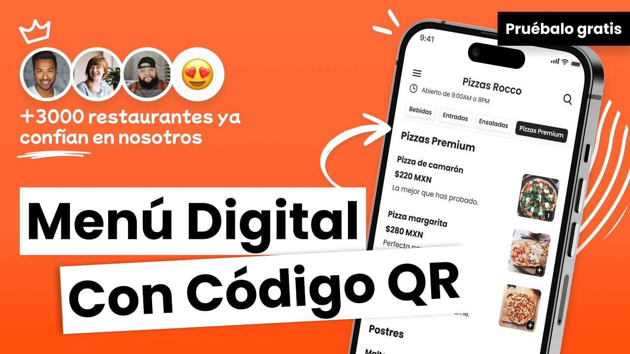 Como hacer un menú con código QR para restaurantes GRATIS en 5 minutos ...