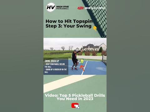 How to Maximize Topspin in Pickleball #pickleball #pickleballtips - YouTube