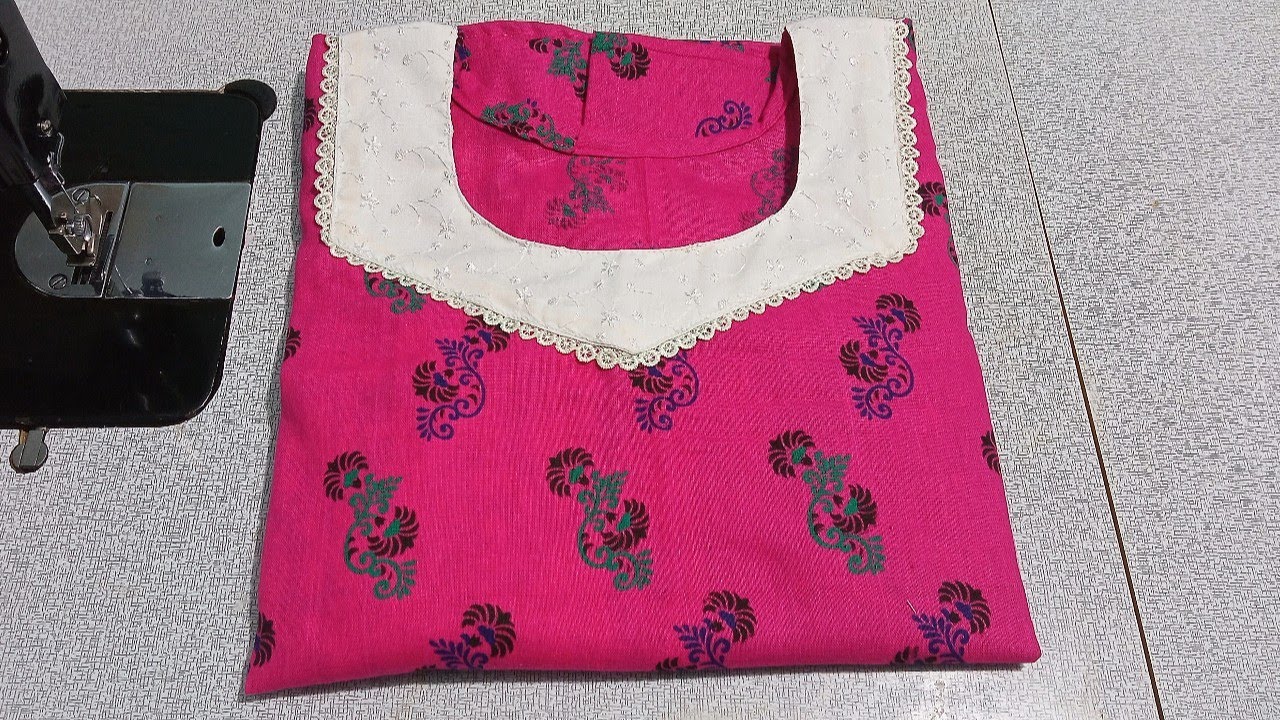 Frock Nighty Stitching Very Easy Method ll Nighty Stitching - YouTube