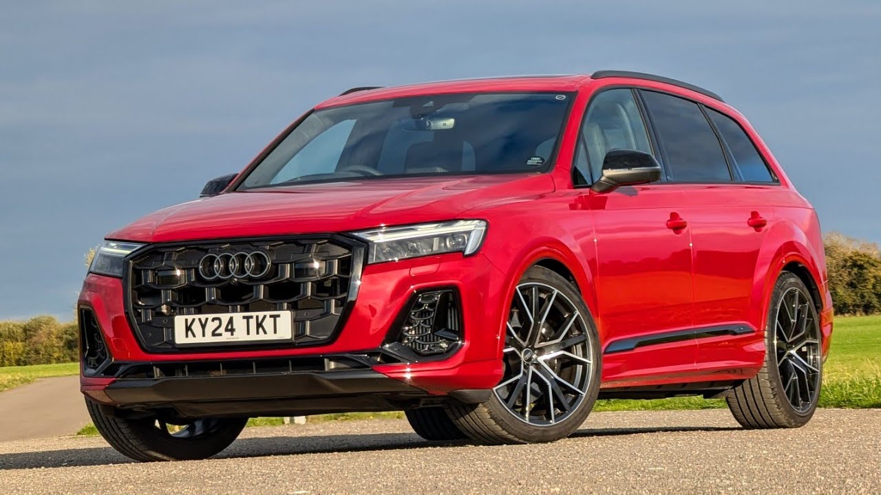 New Audi SQ7 0-60 3.8 secs, 7 Seats and under £100k New! - YouTube