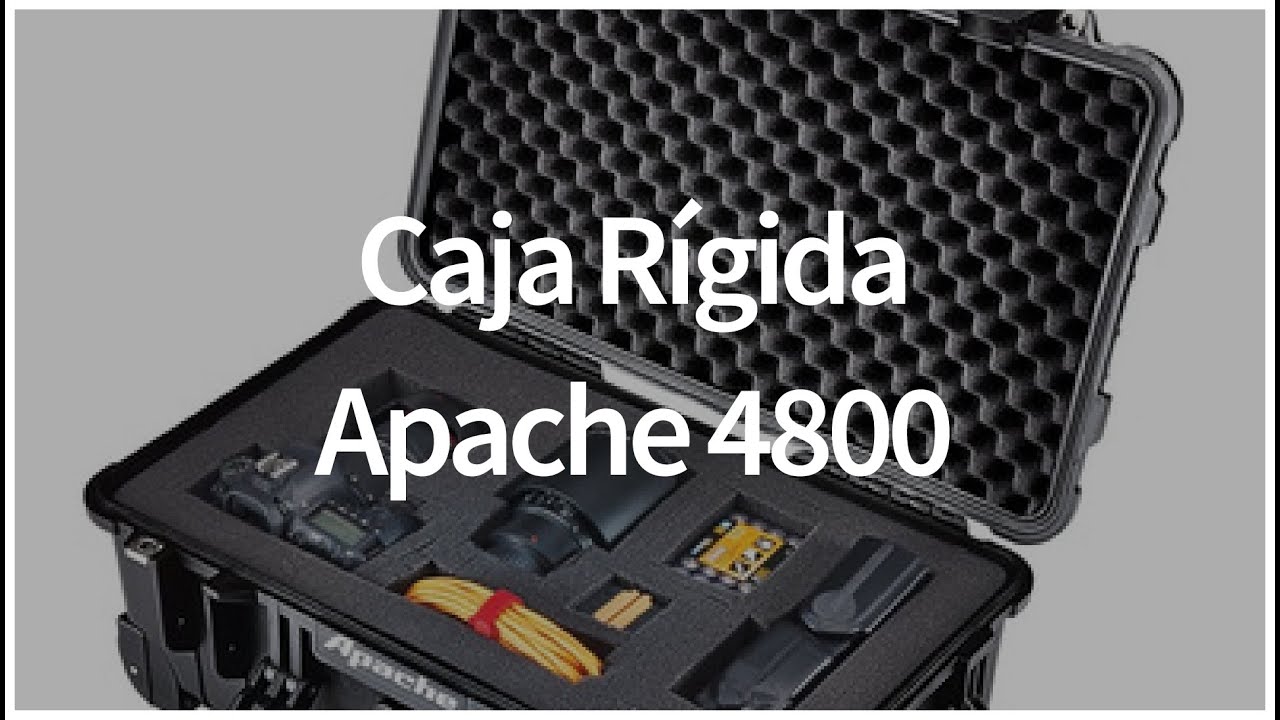 Review Caja Rígida Apache 4800 - YouTube