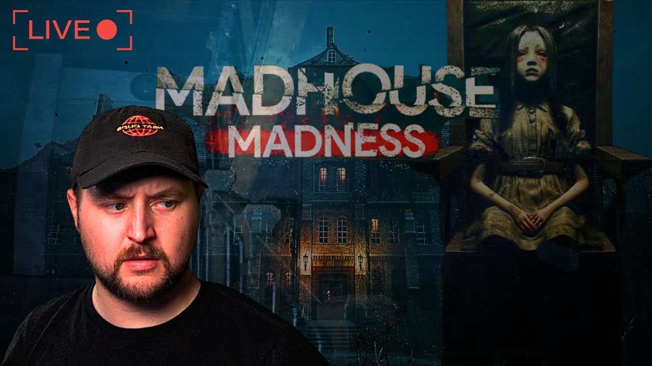 HAUNTED HOUSE STREAM? | Madhouse Madness: A Streamer's Fate - YouTube