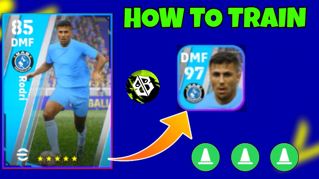 🔥Rodri [DMF] Training Guide In efootball 2023 Mobile • Club Selection ...