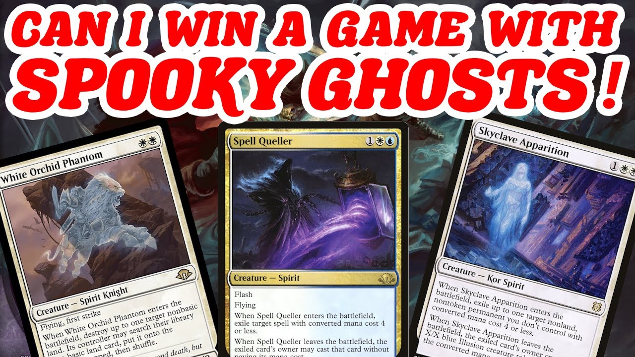 CAN I WIN A GAME WITH SPOOKY GHOSTS! Legacy Halloween Azorious Spirit ...