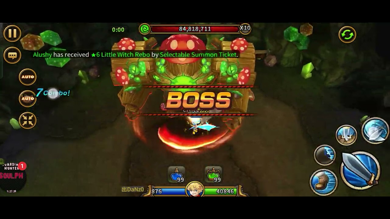 nature boss raid.. - YouTube