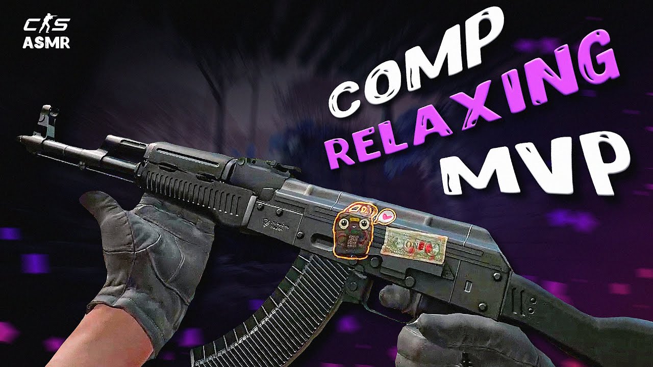 🍇 RELAXING COMP CS2 ASMR 💜 Whispering, Mouth Sounds, Keyboard Sounds ...