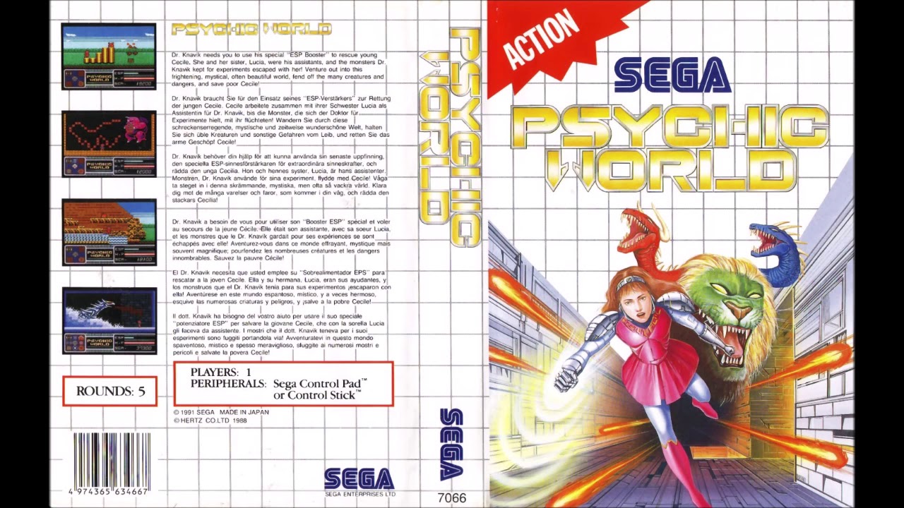 Psychic World (Master System): 01 - Main Theme - YouTube
