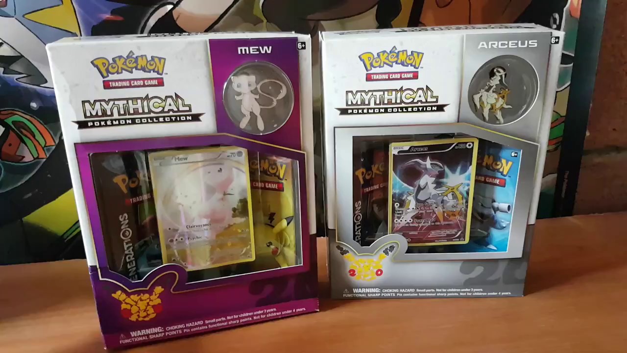 Pokemon Mew Mythical Box - YouTube