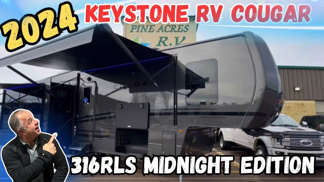 2024 Keystone RV Cougar 316RLS Midnight Edition - YouTube