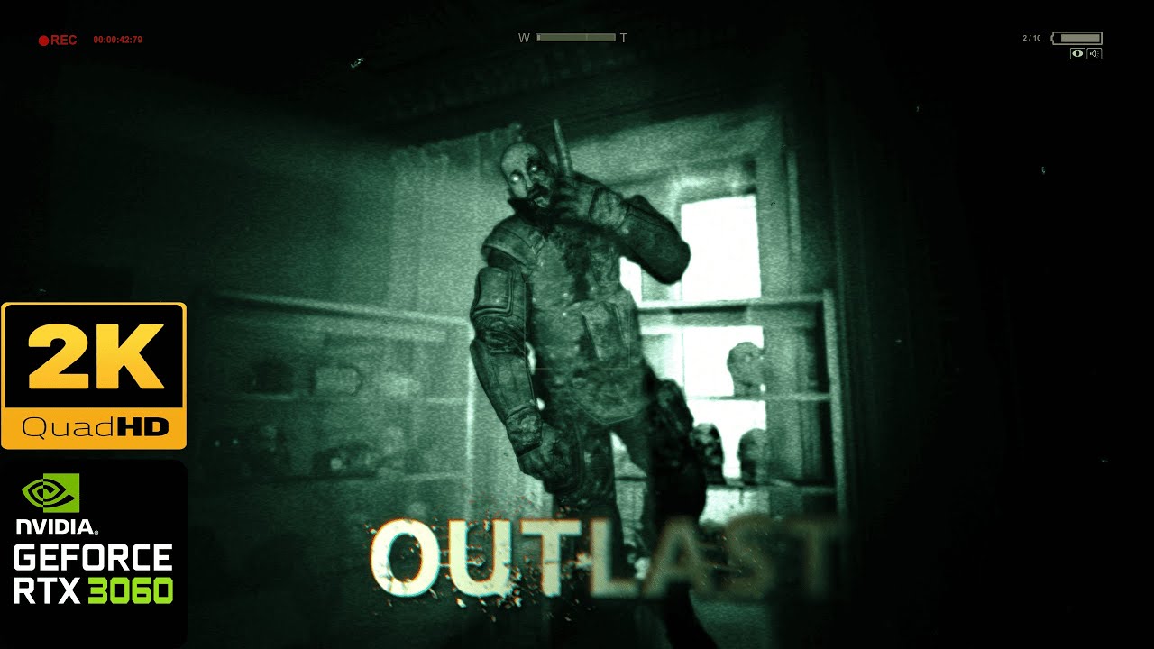 Outlast | RTX 3060 | Ultra Settings at 1440p - YouTube