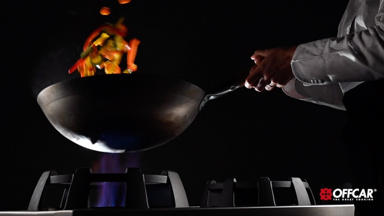 Dragone, what a great wok cooking line! - YouTube