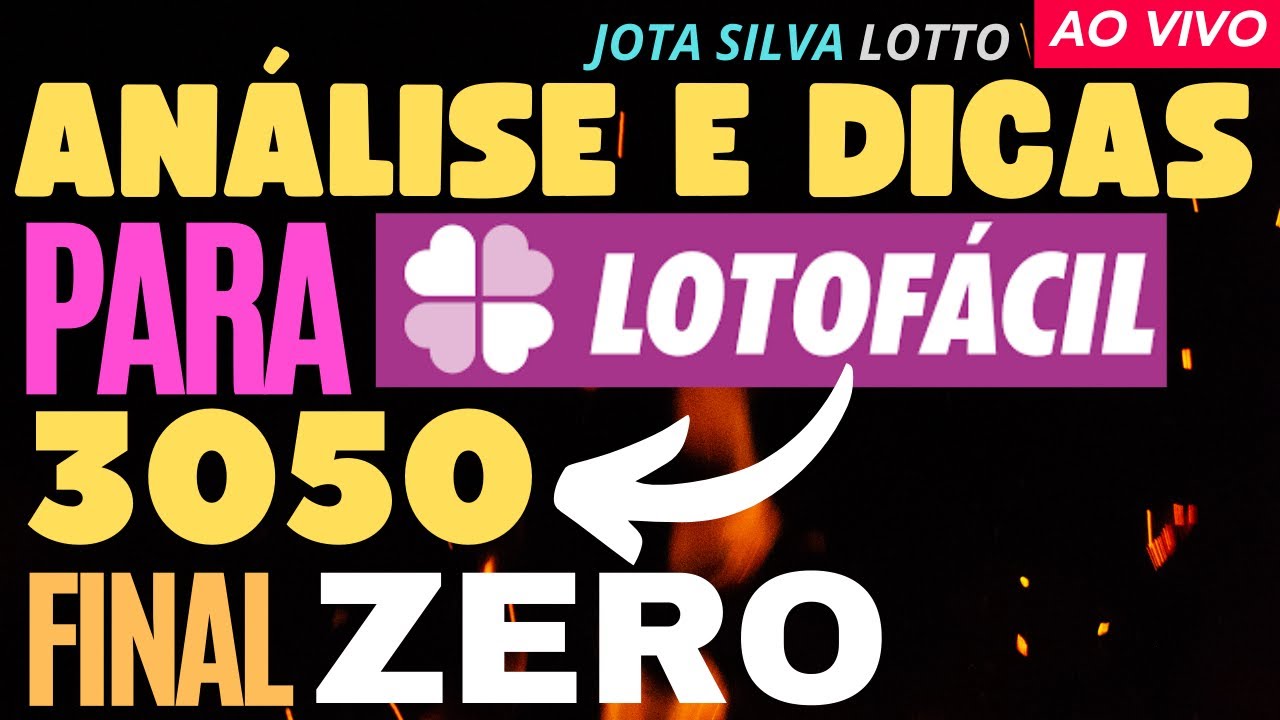 RESULTADO LOTOFÁCIL 3049 E ANÁLISE PARA LOTOFÁCIL 3050 O FINAL ZERO ...