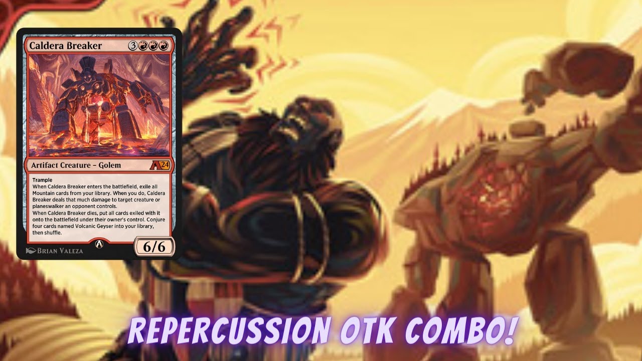 MTGA HISTORIC｜GRUUL REPERCUSSION COMBO - YouTube