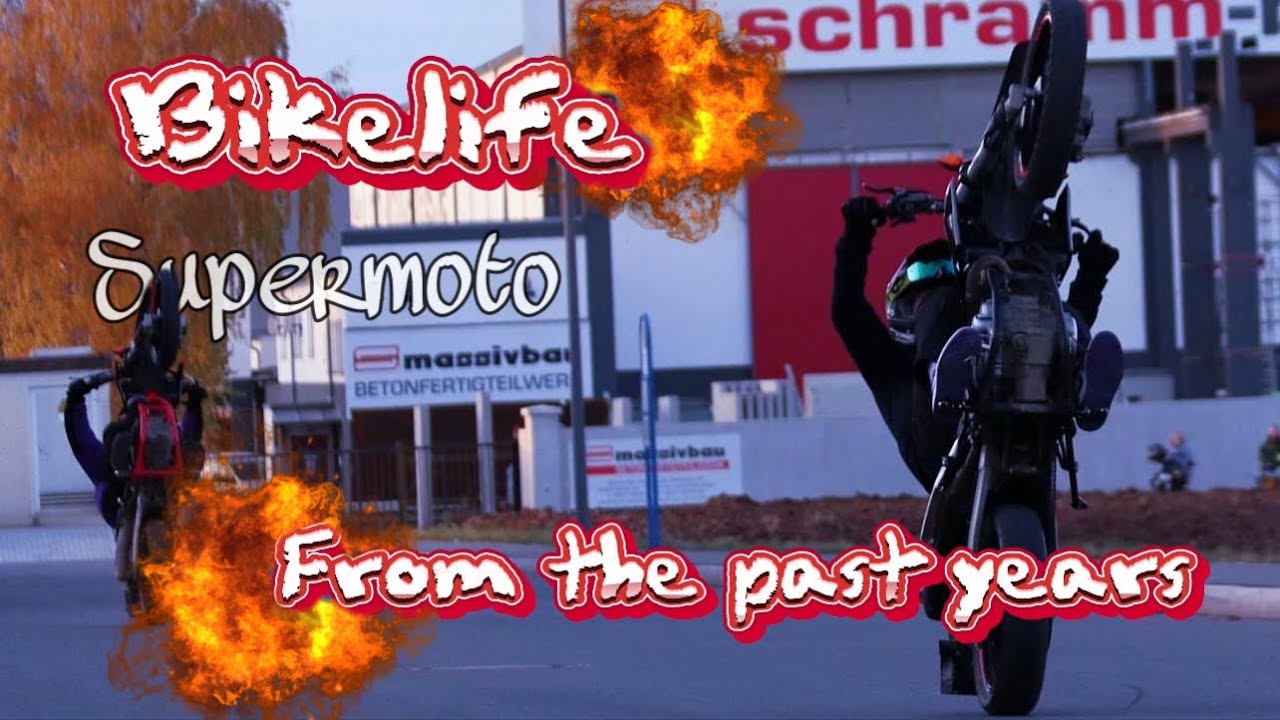 SUPERMOTO LIFE PAST YEARS!!! |Mifty BKLF | Grenzgänger |Bikelife - YouTube