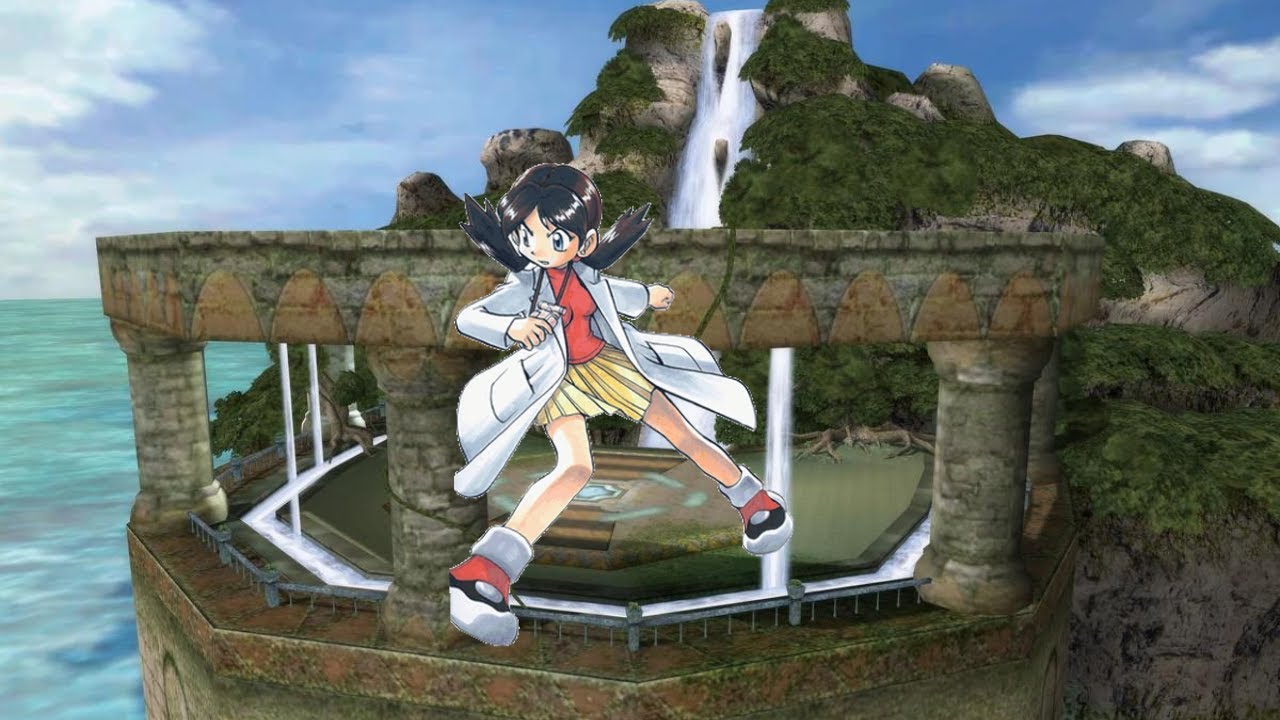 Pokemon battle revolution waterfall colosseum with Crystal - YouTube