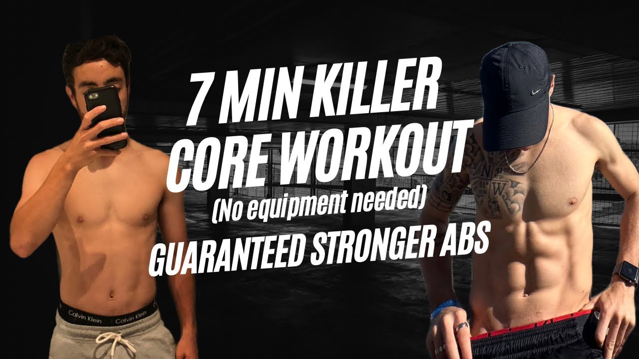 7 Minute Killer Core Workout (No Equipment Needed) | Guaranteed ...