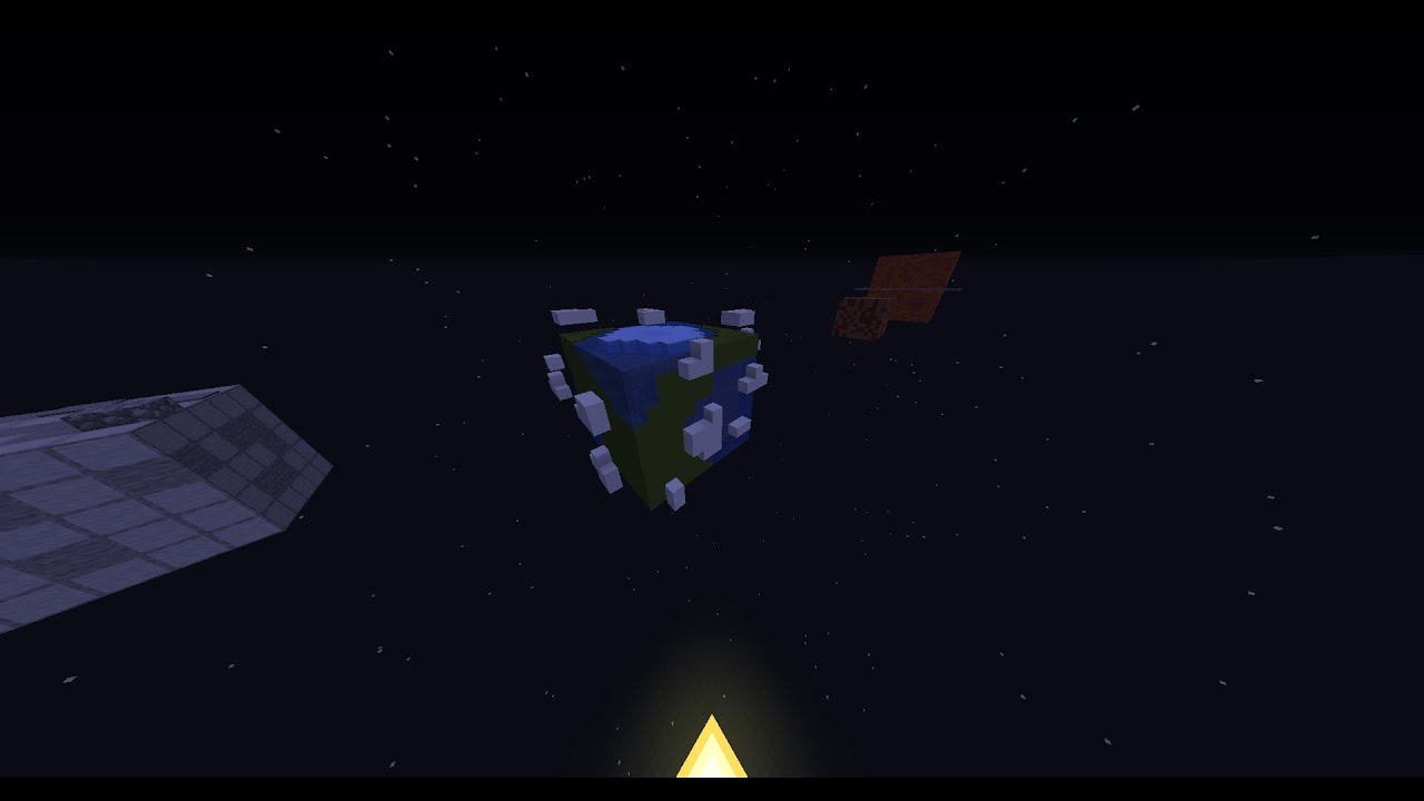 Minecraft Solar System Model