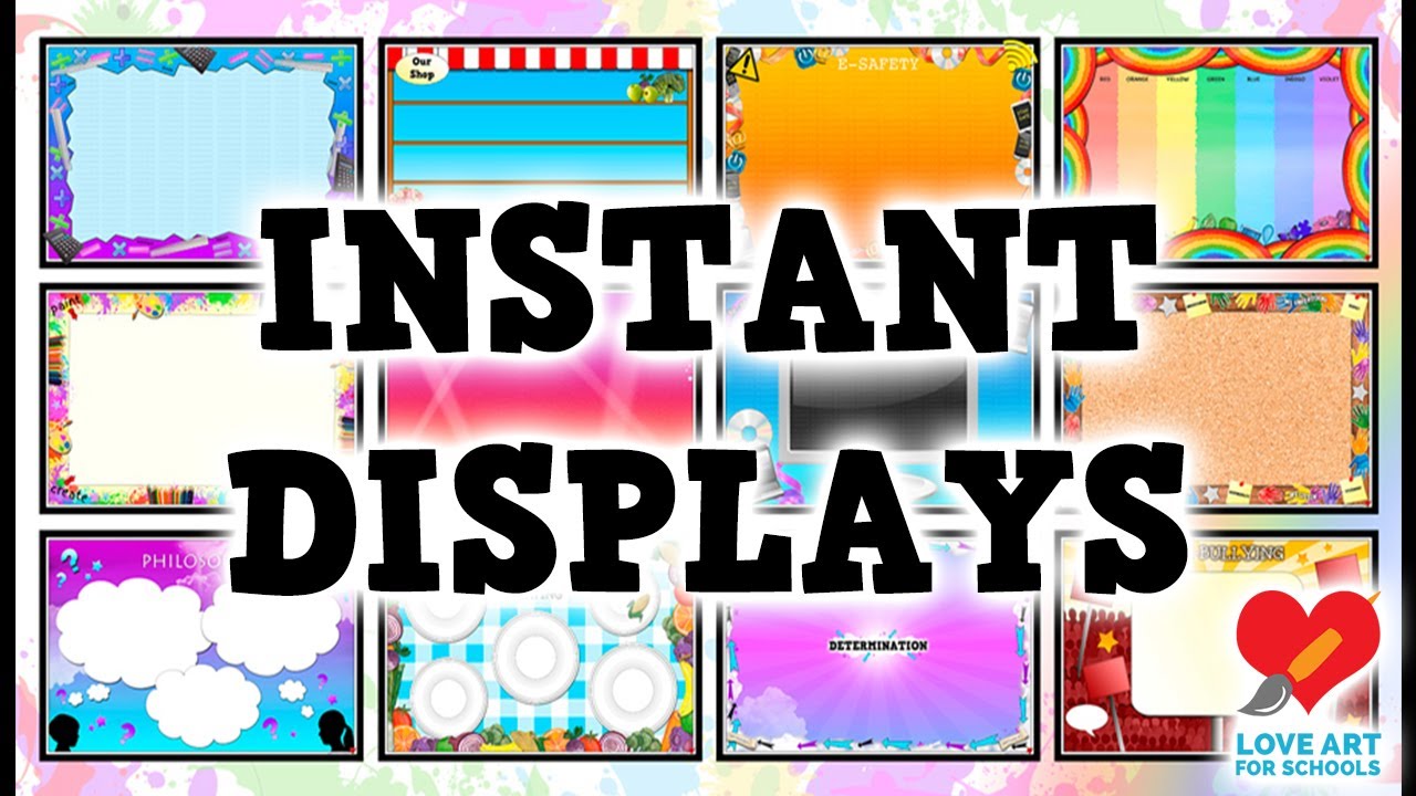 Instant Displays - YouTube