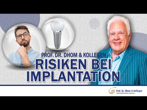 Umfassend aufklären? Risiken bei einer Implantation!