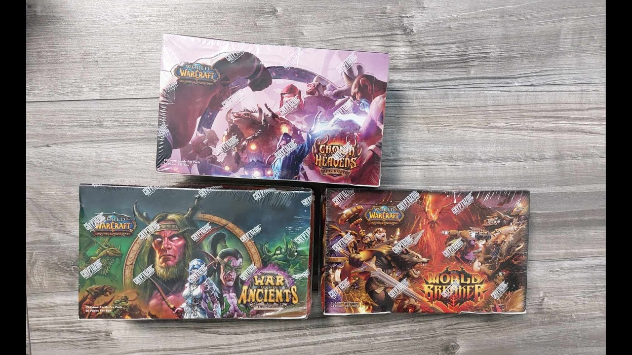 My last World of Warcraft boxes of my life - YouTube