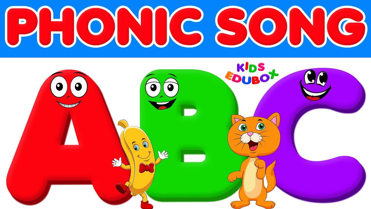 ABC Song Nursery Rhymes | Phonics song For Toddlers | Alphabet Song ...