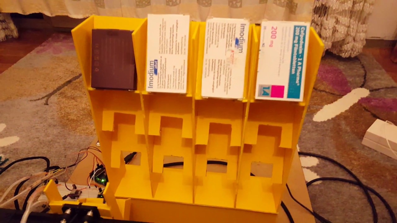 Arduino Automatic Pharmacy ASAR - YouTube