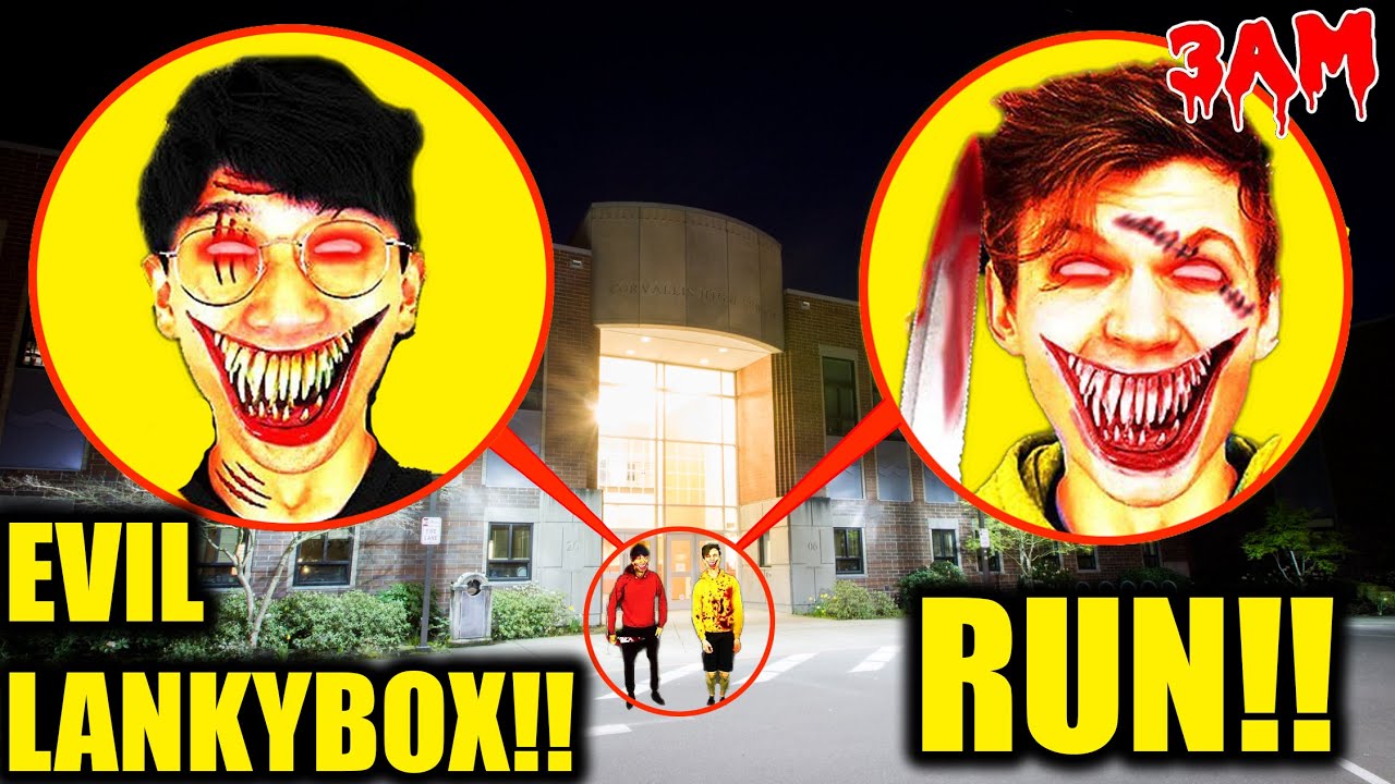 I FOUND EVIL LANKYBOX.EXE AT MY SCHOOL AT 3AM!! - YouTube