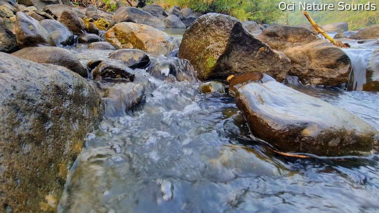2 Hours Trickling Water Sounds Make You Sleepy, Relax And Sleep Soundly ...