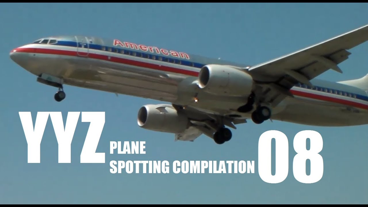 Toronto Pearson Int'l Airport (YYZ/CYYZ) - Plane Spotting Compilation ...