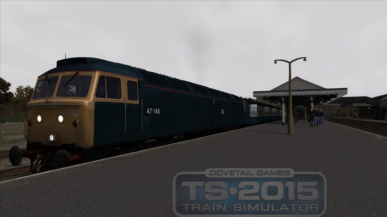 TS2015: Class 47 BR Blue - YouTube
